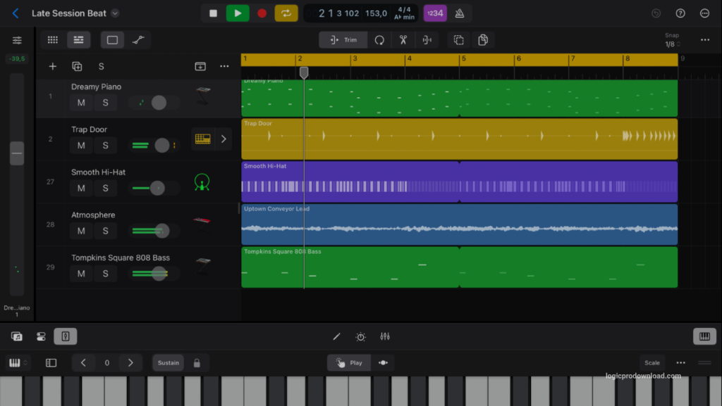 Logic Pro 10.7.5 for Mac, iPad and Windows ️ $29.99 Only